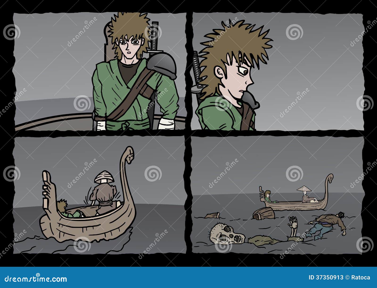 Comic scenes stock vector. Illustration of scenes, drawing - 37350913