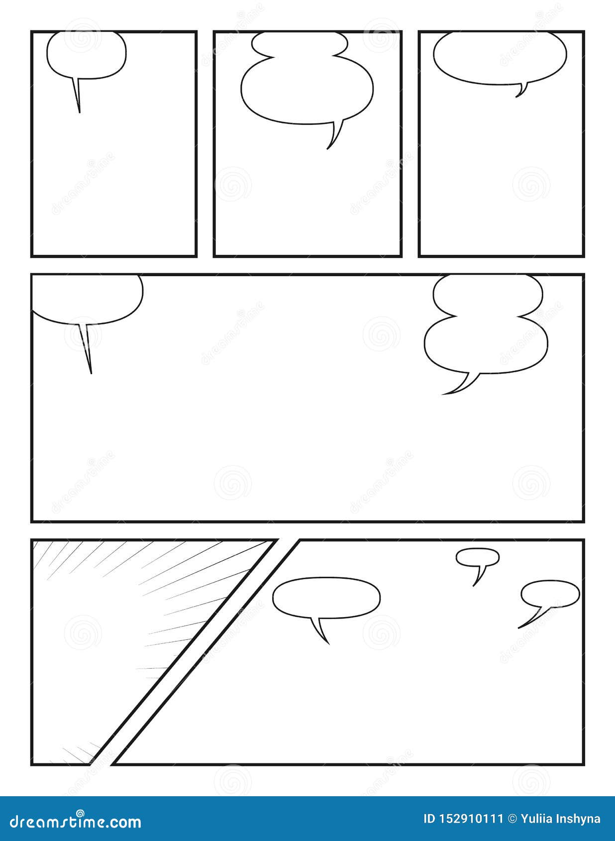 Comic Sketchbook Page Cartoon Vector | CartoonDealer.com #150334779