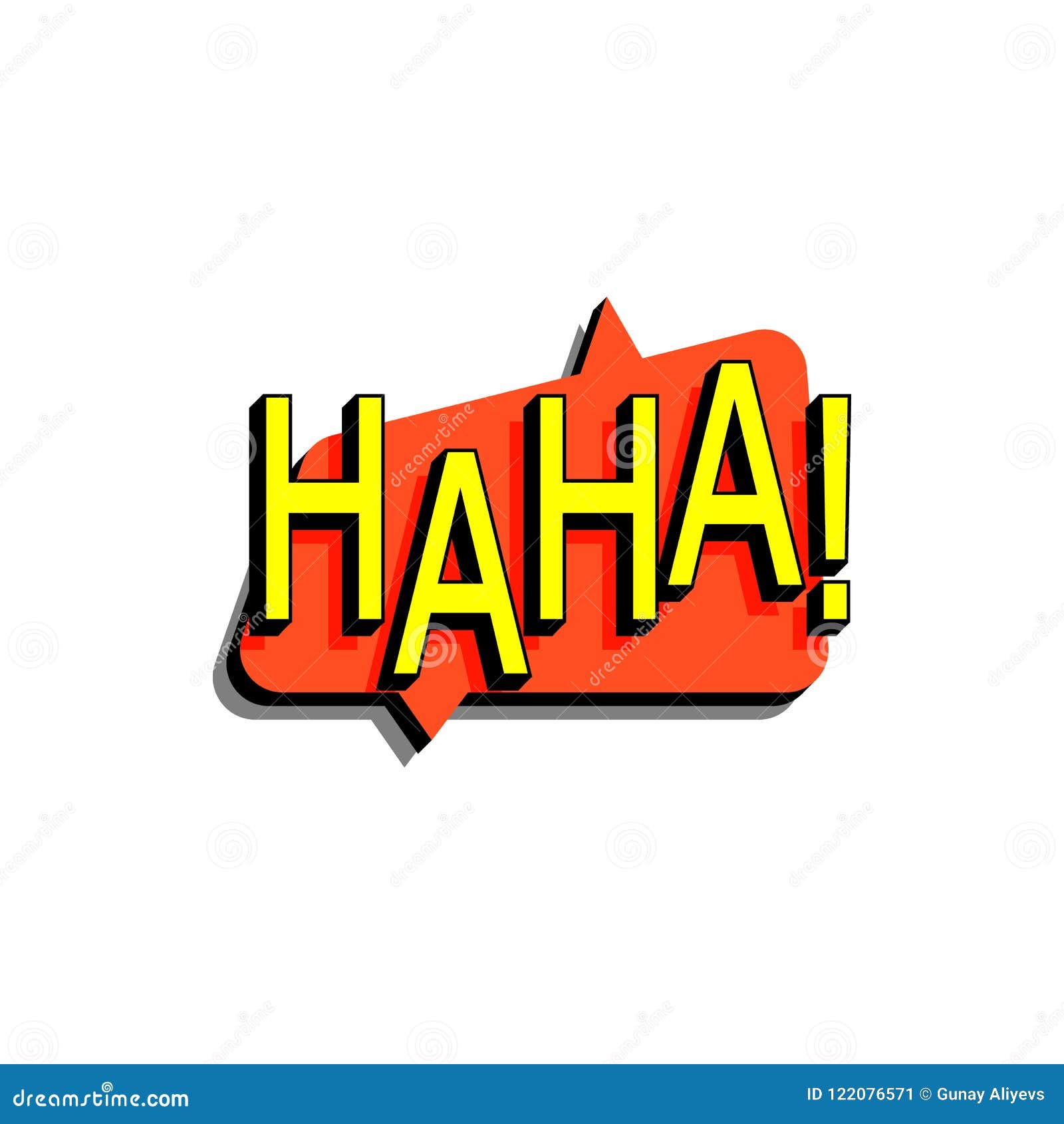 Comic Speech Bubble with Expression Text Haha. Vector Bright Dynamic ... Comic Speech Bubble with Expression Text Haha. Vector Bright Dynamic ...