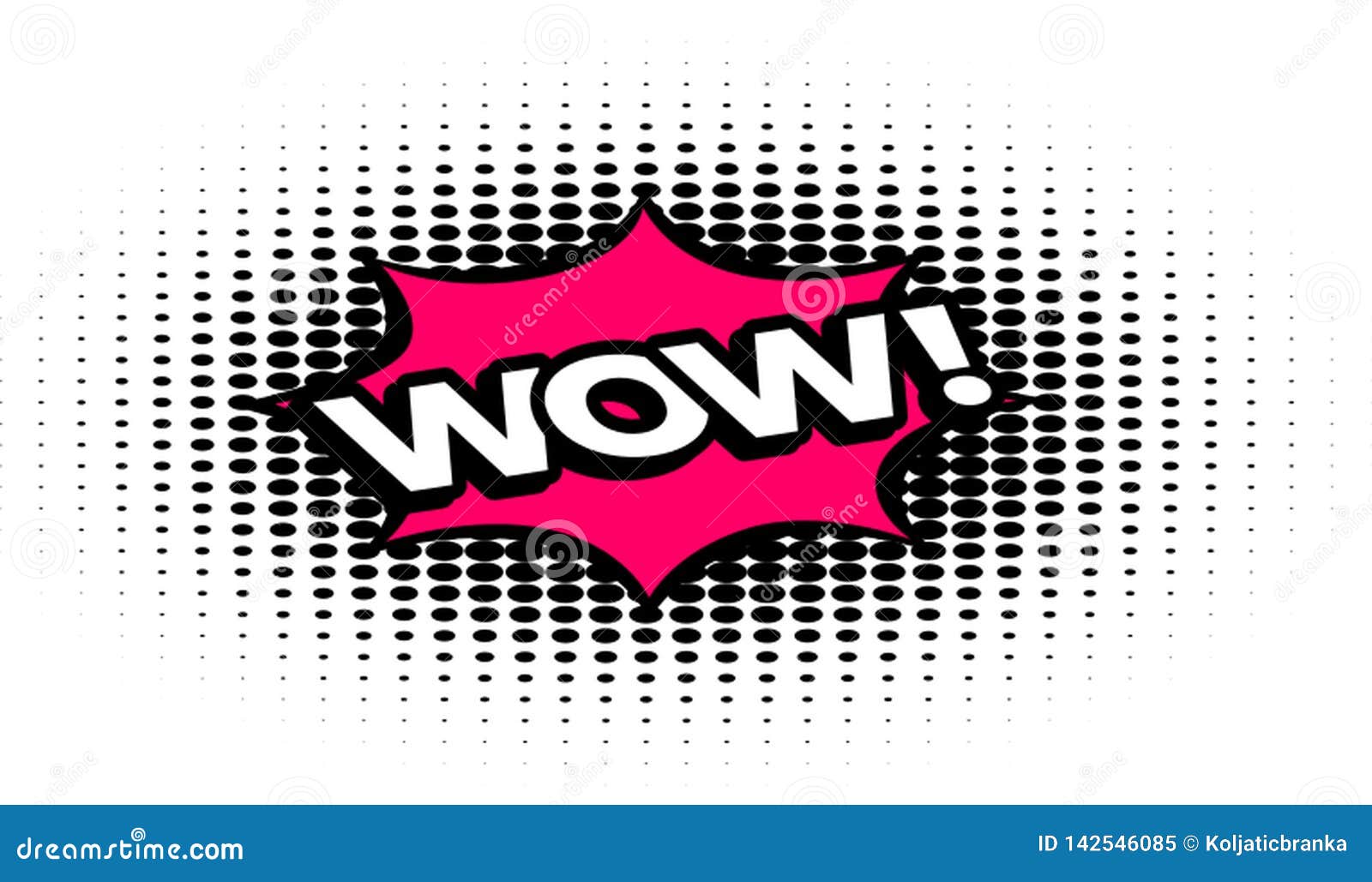 Comic Speech Bubble with Expression Text Wow. Stock Vector ... Comic Speech Bubble with Expression Text Wow. Stock Vector ...
