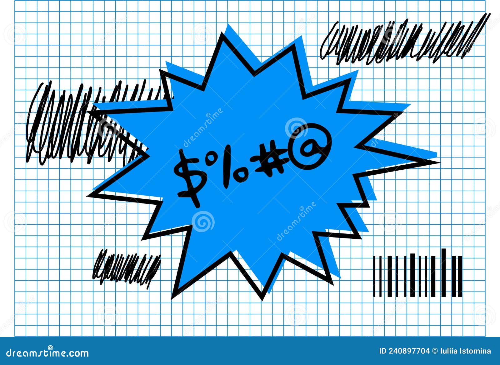 Comic Speech Bubble With Swear Words Symbols Vector Bad Speech Language ... Comic Speech Bubble With Swear Words Symbols Vector Bad Speech Language ...