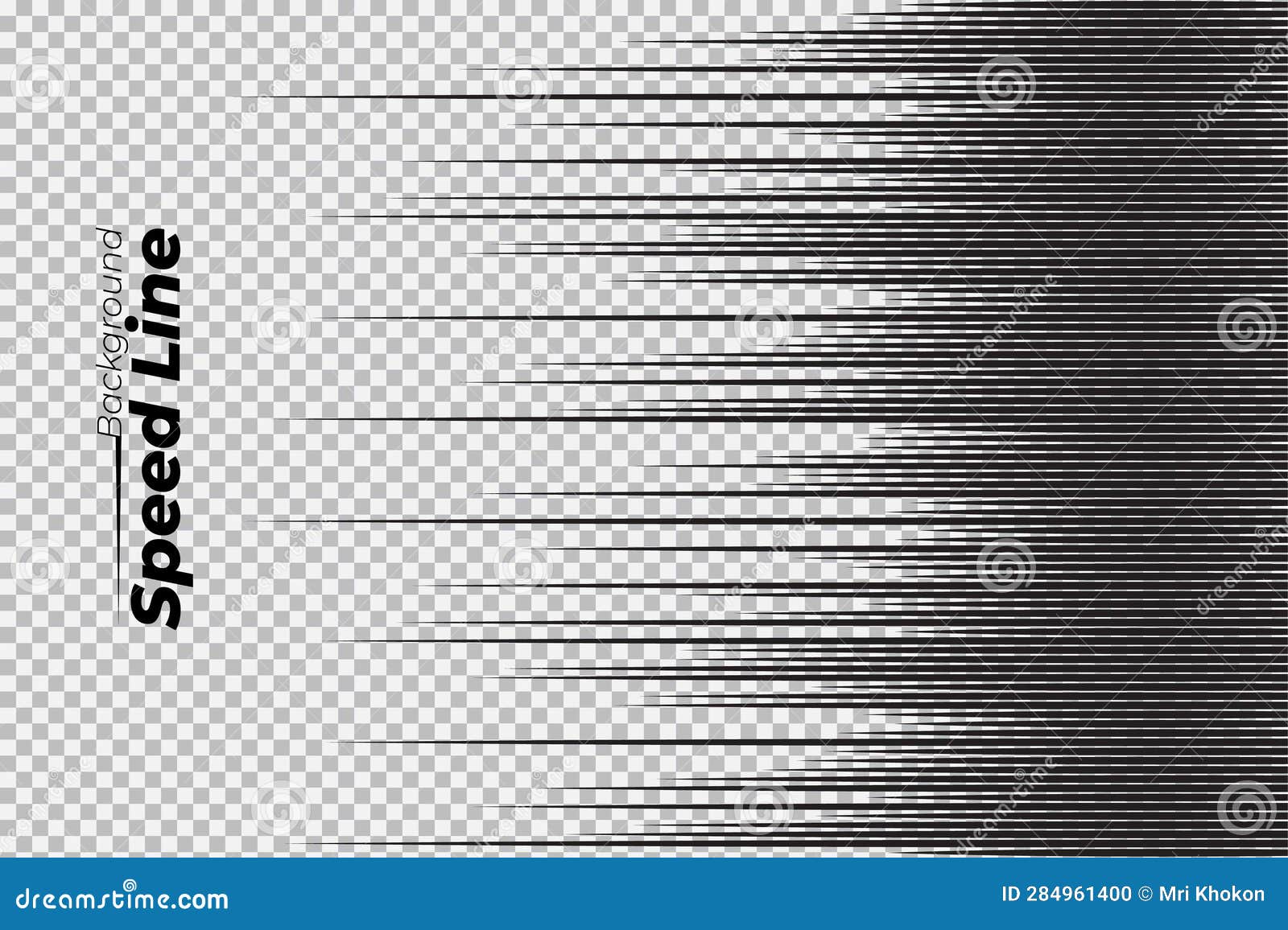 Comic Speed Line Effects Background Premium Vector Stock Vector ...