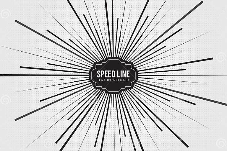 Comic Speed Line Effects Background Premium Vector Stock Vector - Illustration of strip, motion ...