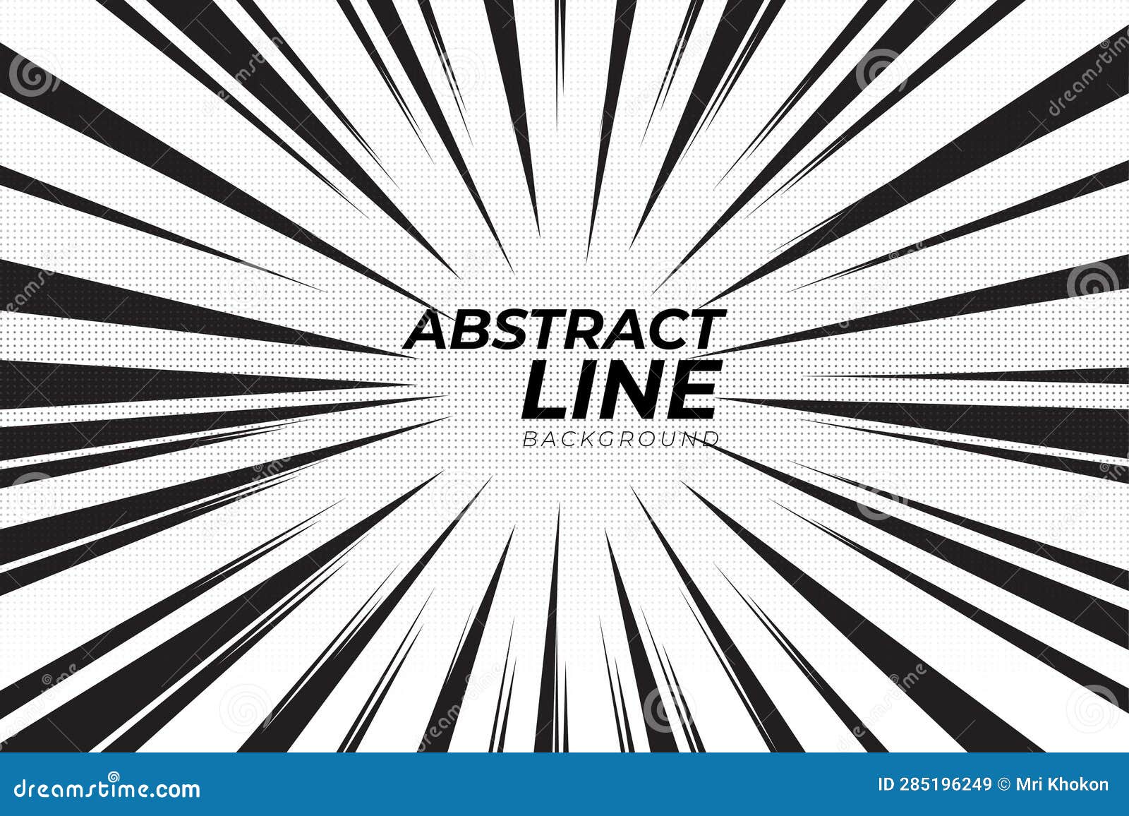 Hand Drawn Zoom Effects Background Vector Stock Vector - Illustration ...