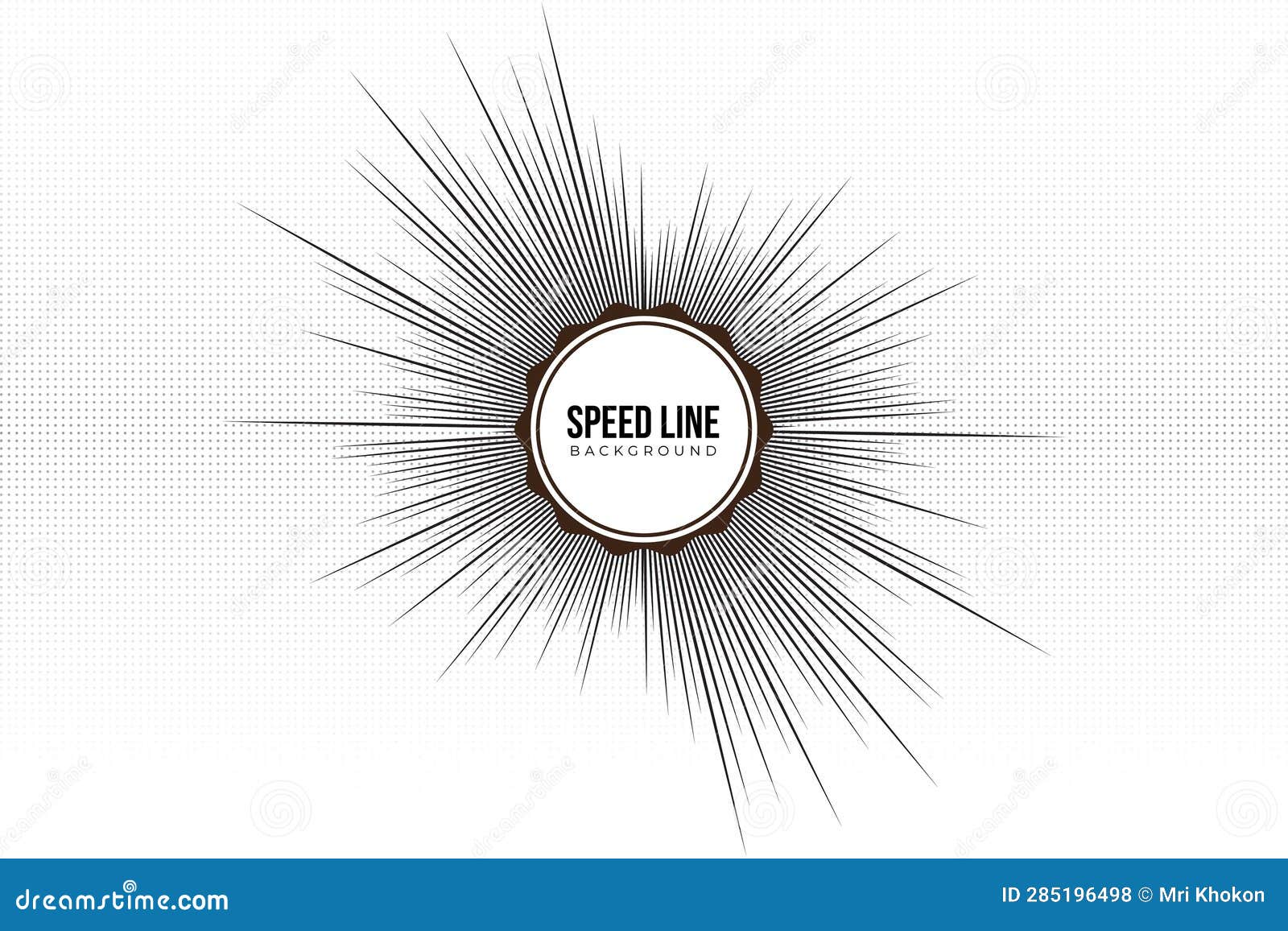Hand Drawn Zoom Effects Background Vector Stock Vector - Illustration ...