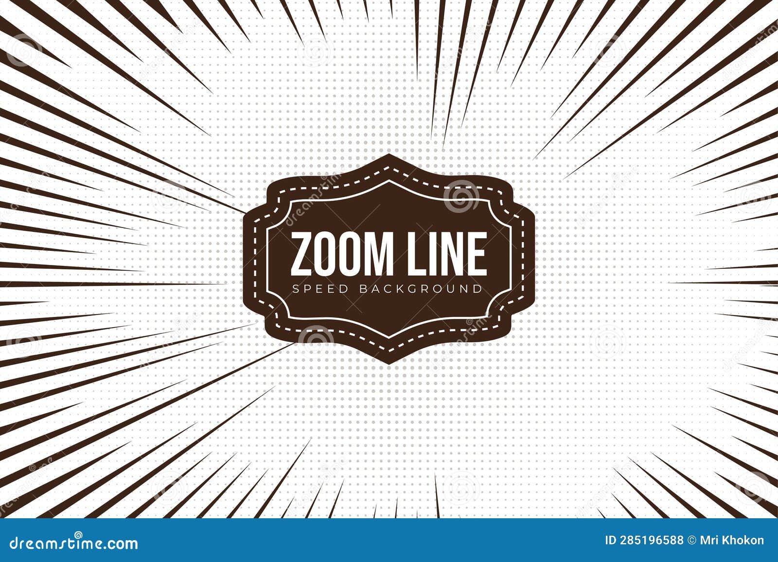 Hand Drawn Zoom Effects Background Stock Vector - Illustration of rays ...