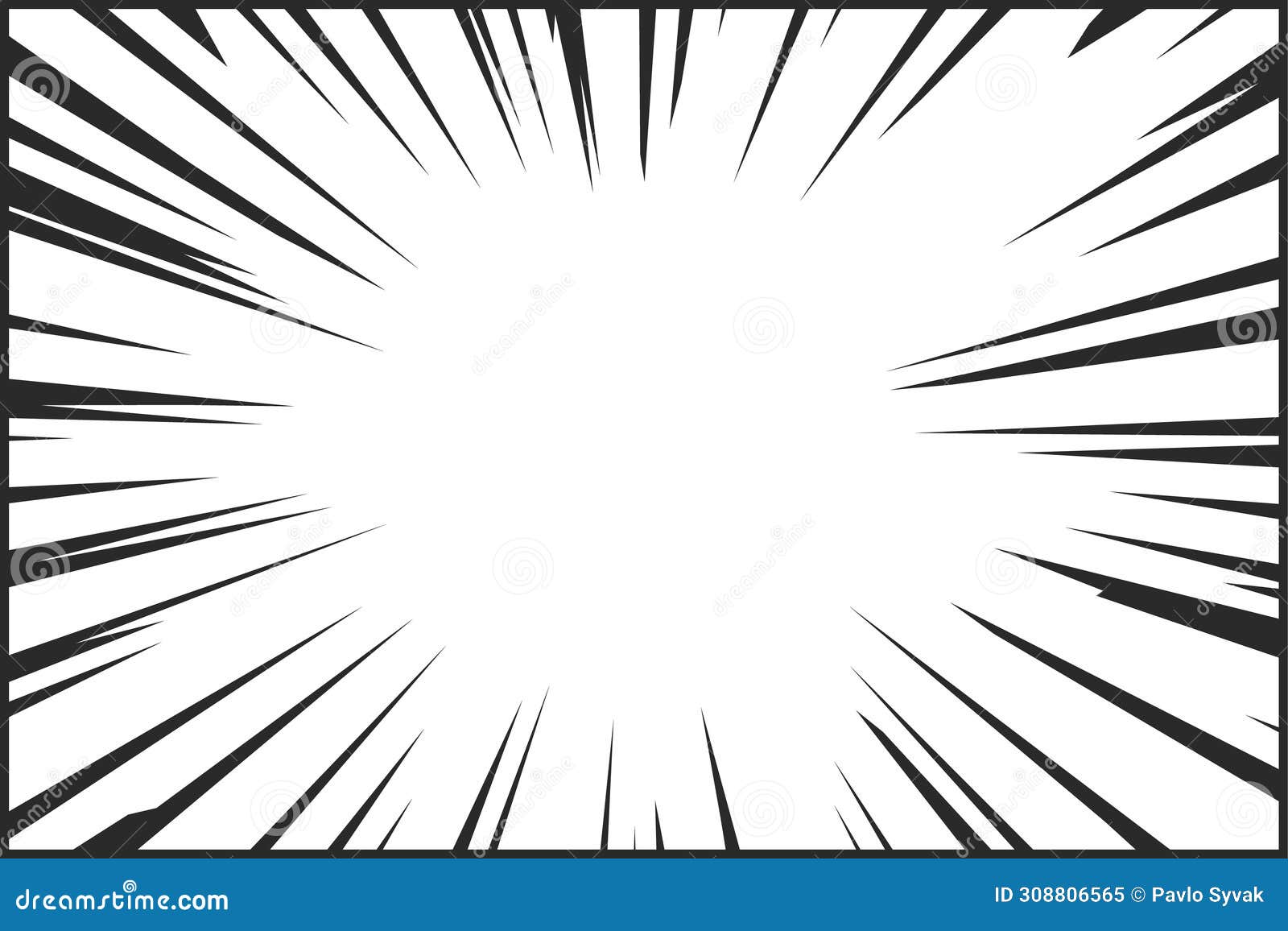 Comic Speed Lines, Abstract Comics Book Flash Explosion, Radial Lines ...