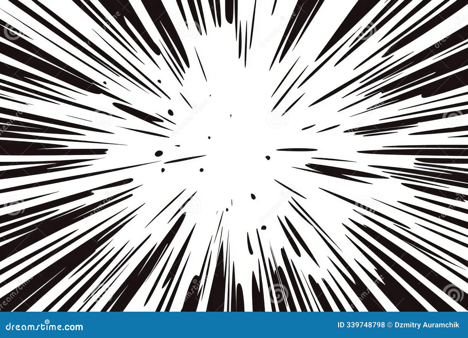 Comic Speed Lines Animated with Alpha Channel Using Radial, Vertical ...