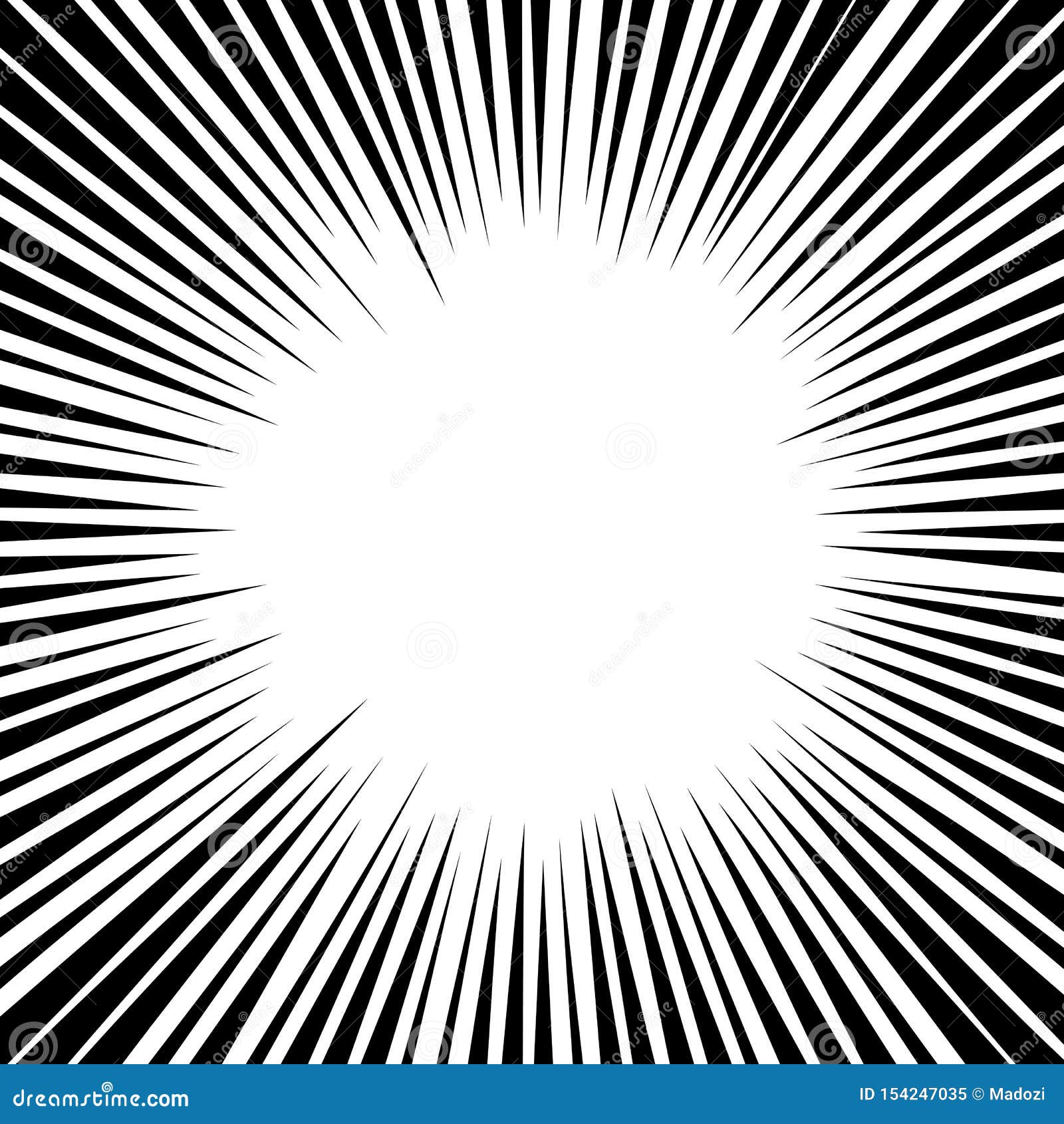 Comic Speed Lines Background Stock Vector - Illustration of simple ...