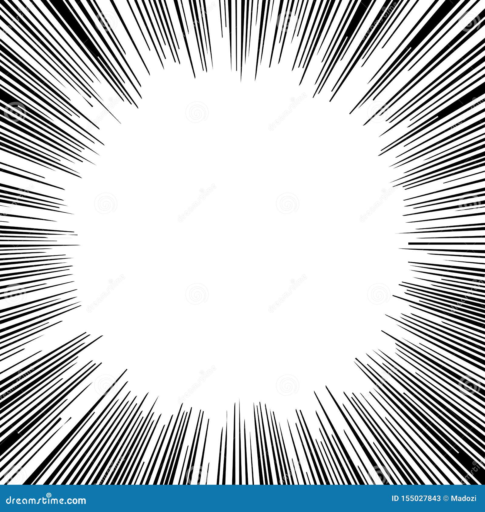 Comic Speed Lines Background Stock Vector - Illustration of line, cute ...