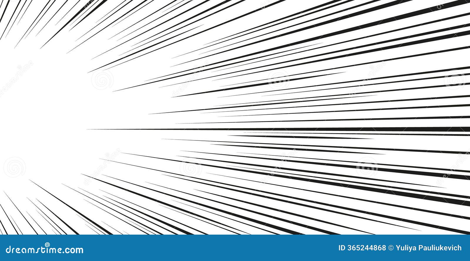 Comic Speed Lines Background. Manga Speed Frame. Cartoon Motion ...