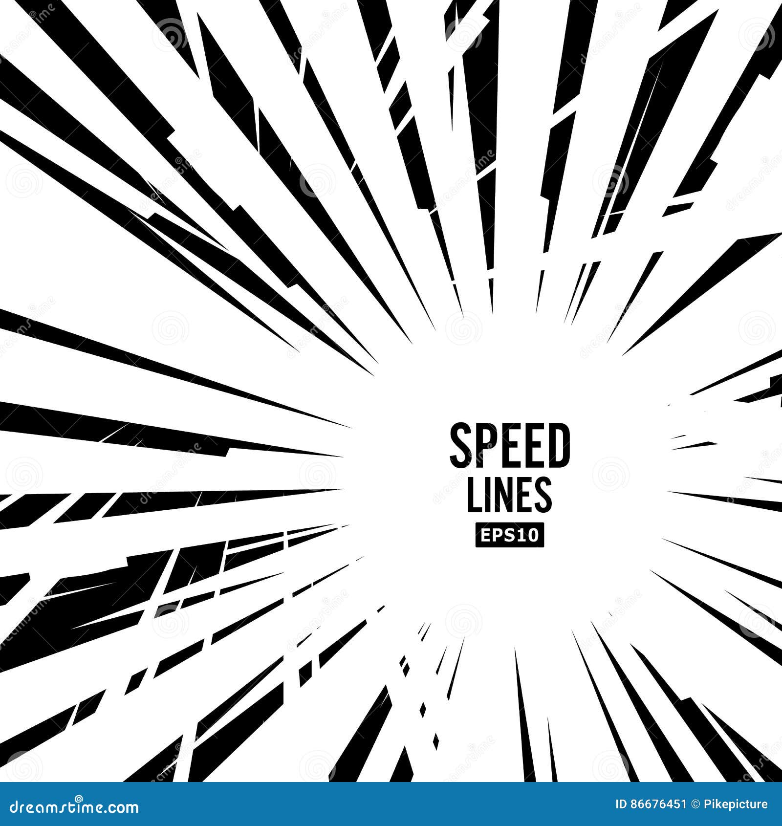 Comic Speed Lines Vector. Graphic Explosion of Speed Lines. Comic Book ... Comic Speed Lines Vector. Graphic Explosion of Speed Lines. Comic Book ...