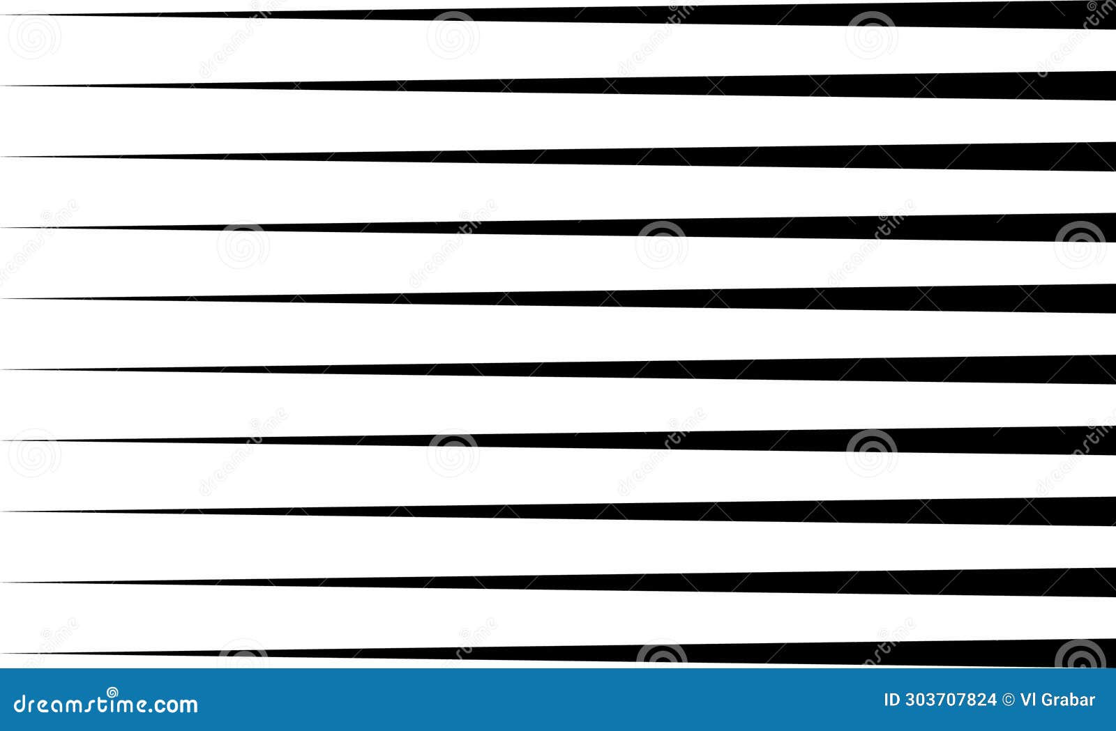 Comic Speed Motion Lines. Horizontal Fast Motion Lines for Comic Books ...