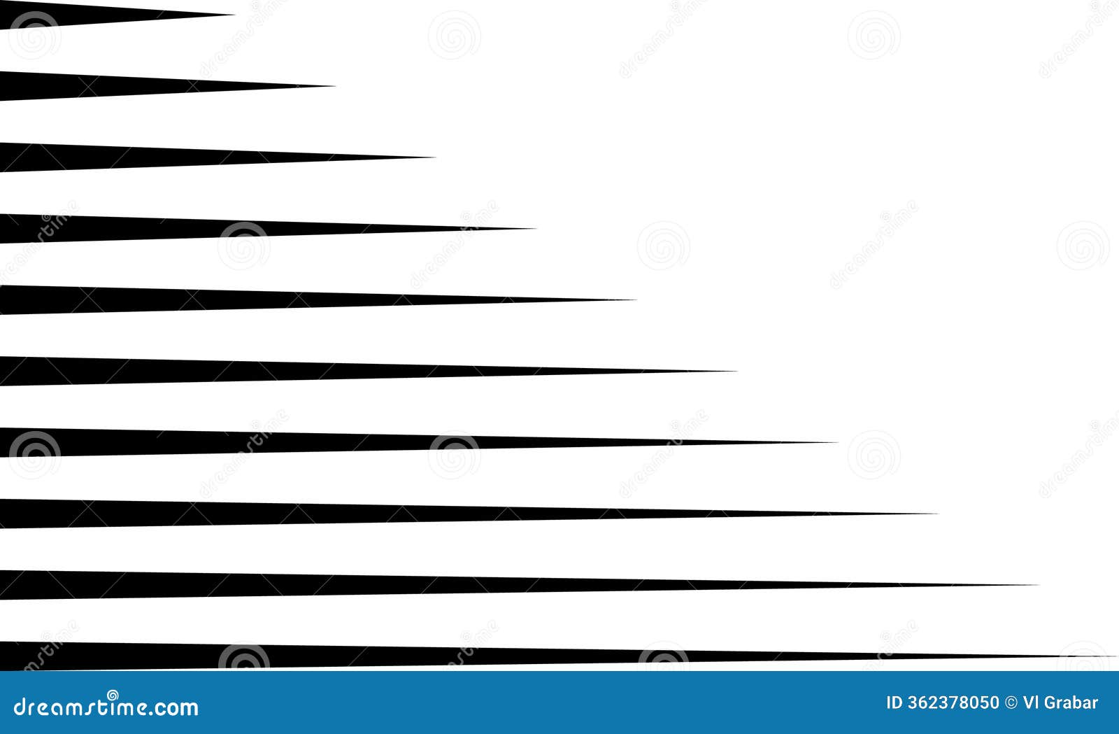 Comic Speed Motion Lines. Horizontal Fast Motion Lines for Comic Books ...