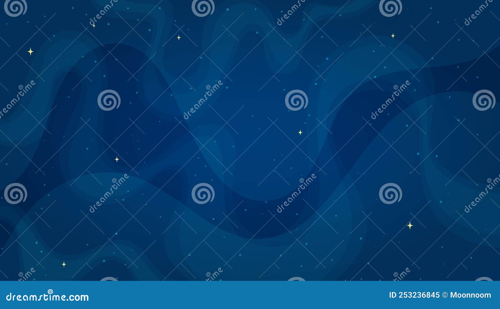 Comic Starry Galaxy Background Vector Illustration B. Stock Vector ...