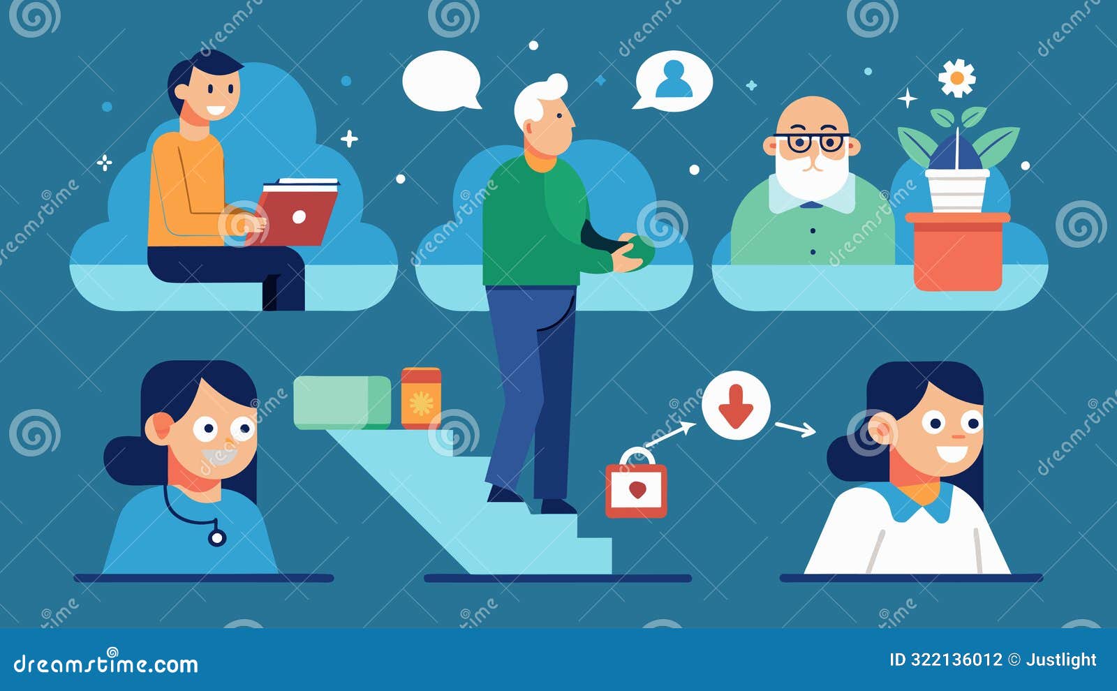 A Comic Strip Showcasing a Characters Journey through Therapy and How ...