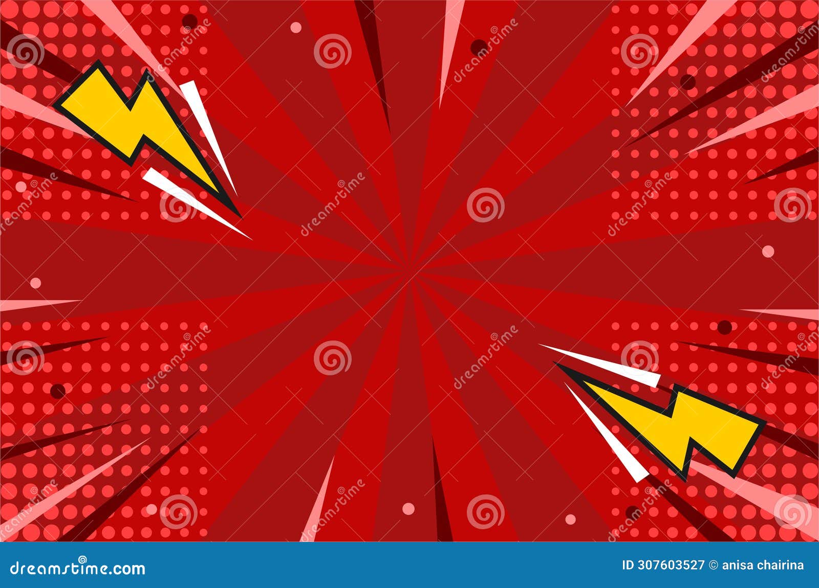 Comic Style Background Vector Design Stock Illustration - Illustration ...