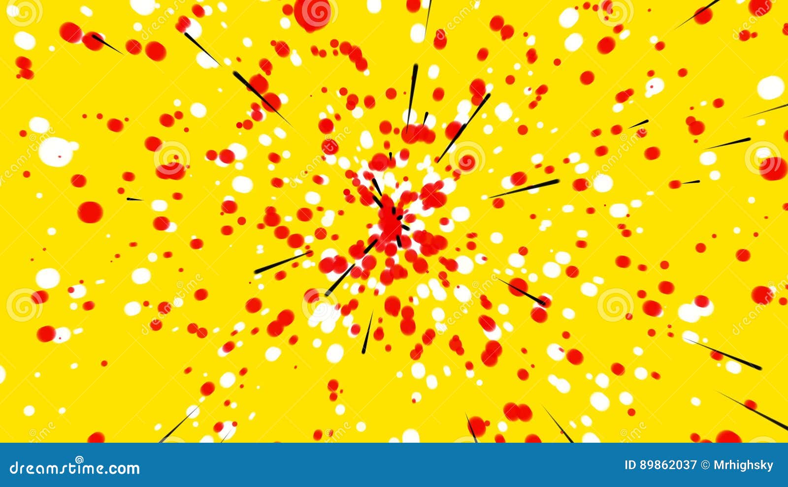 Comic Style Particles Flowing Background Stock Video - Video of flow ...