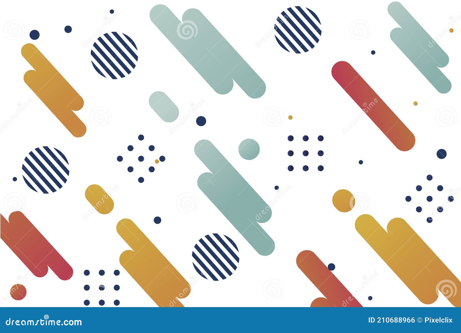 Comic Style Printable Wrapper Design. Stock Illustration - Illustration ...