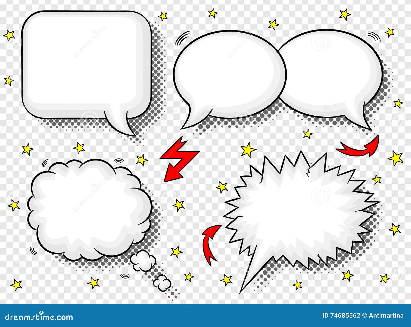 Comic style speech bubbles stock vector. Illustration of cartoon - 74685562 Comic style speech bubbles stock vector. Illustration of cartoon - 74685562