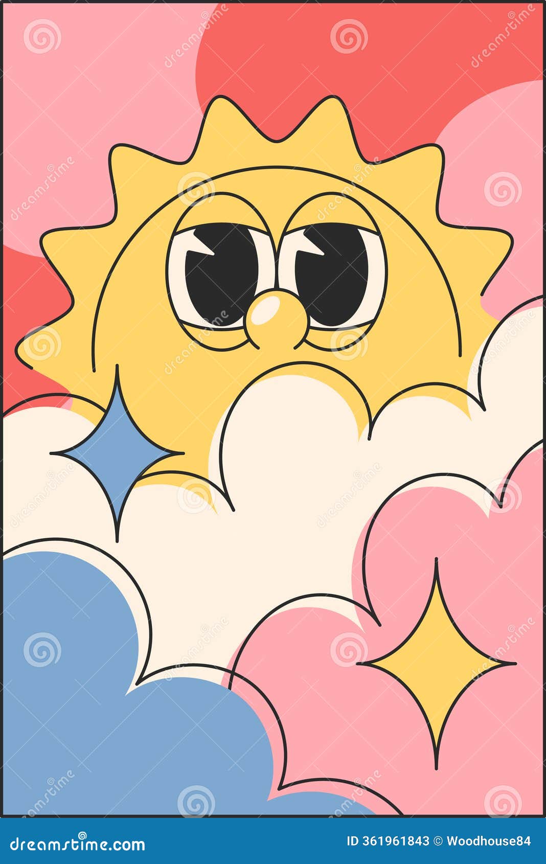 Psychedelic Surreal Mandala. Zentangle Doodle Art With Neon Colo ...