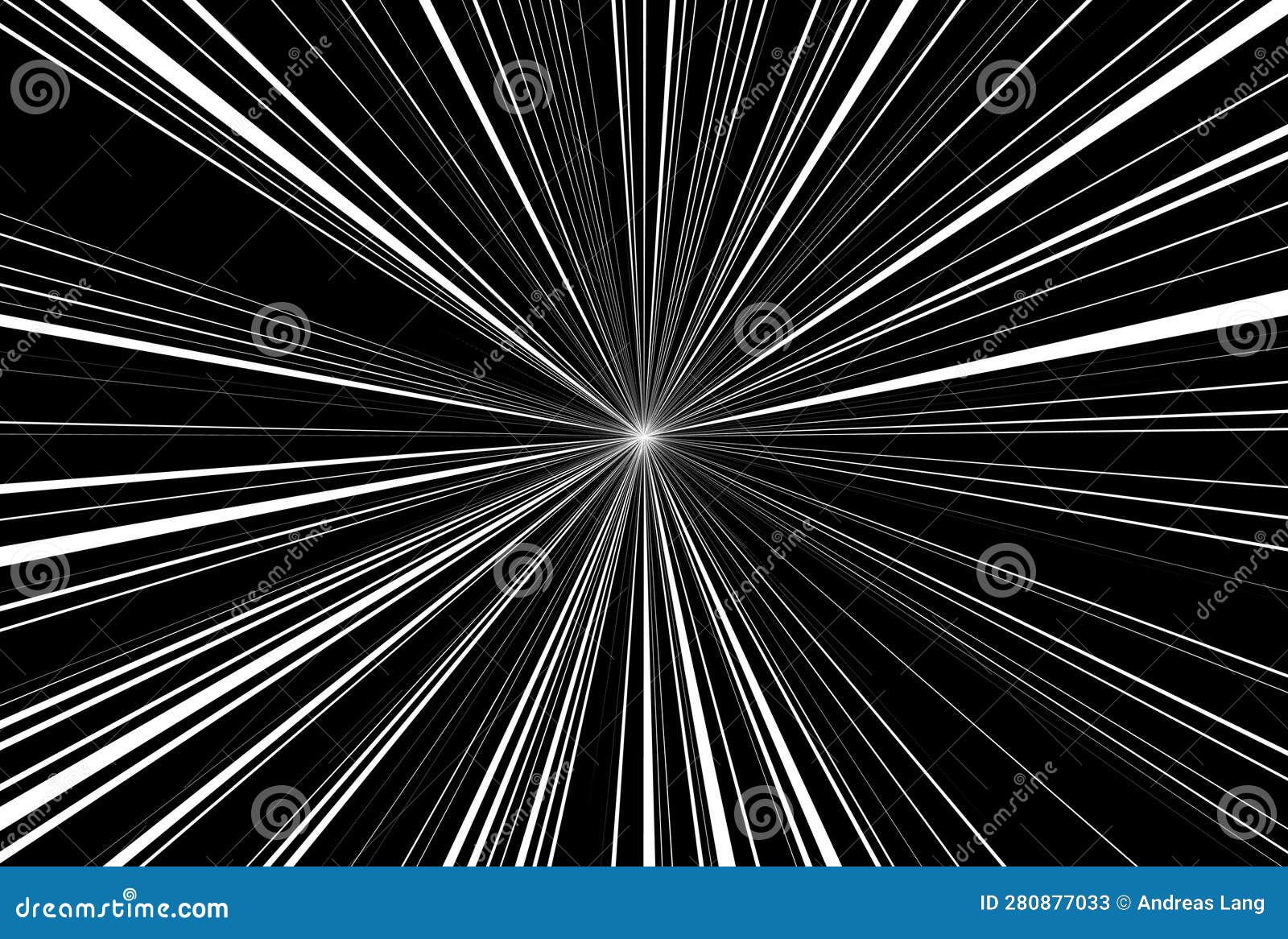 Comic Sunburst Background Ray Stripe Texture Art Dynamic Motion Line ...