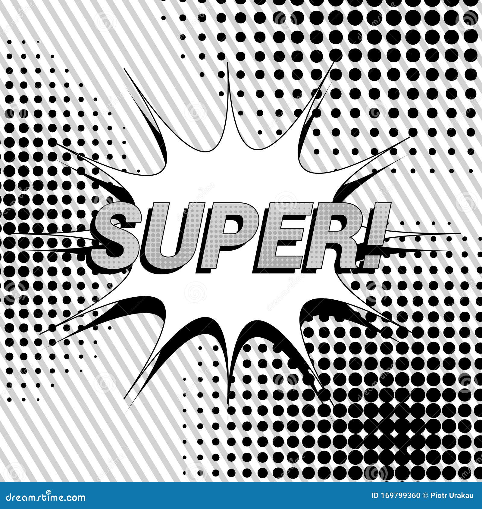 Comic Super Wording Concept Stock Vector - Illustration of label ...