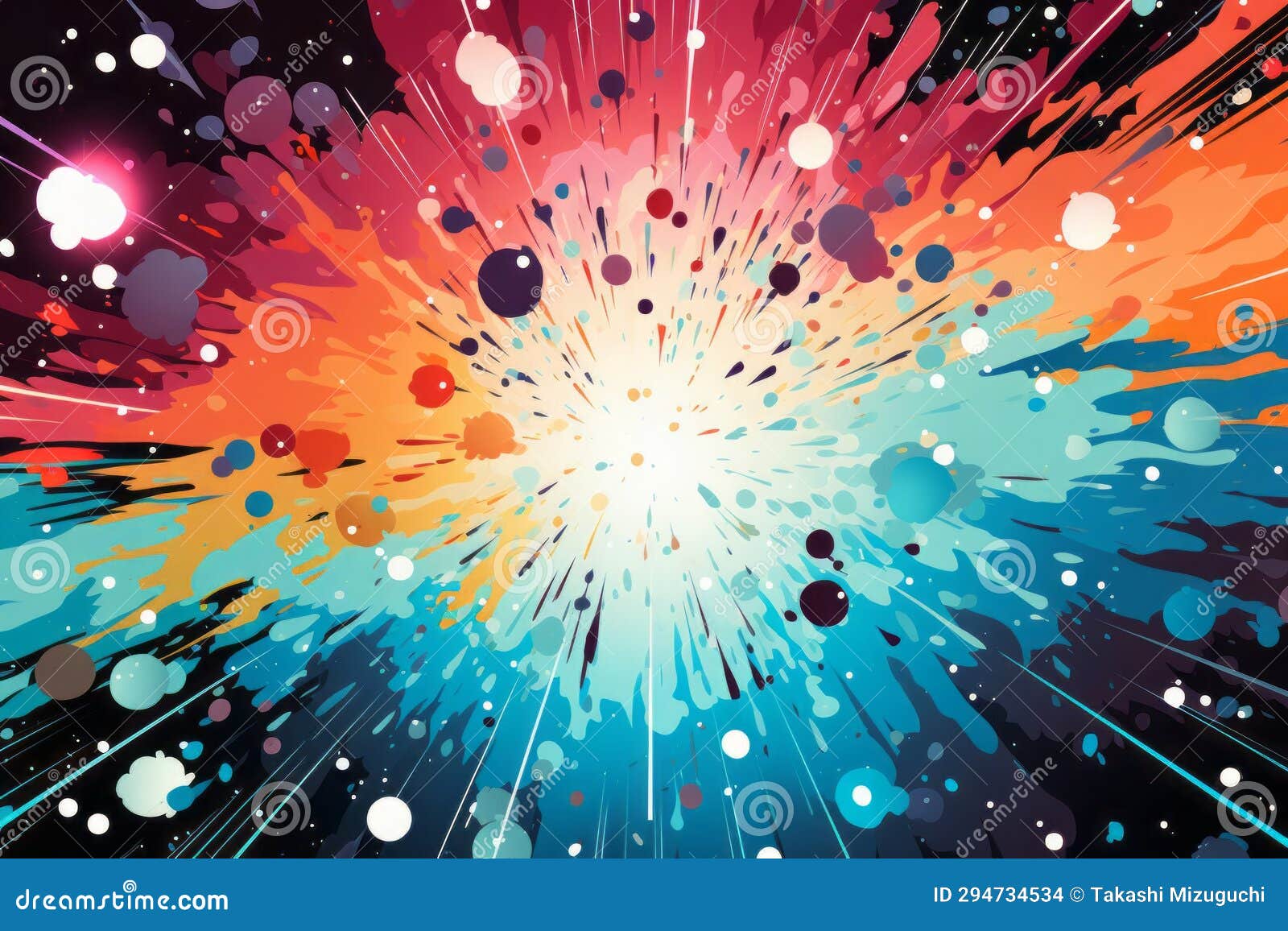 Comic Surge: the Art of High-Octane Movement in Vibrant Tones – AI ...