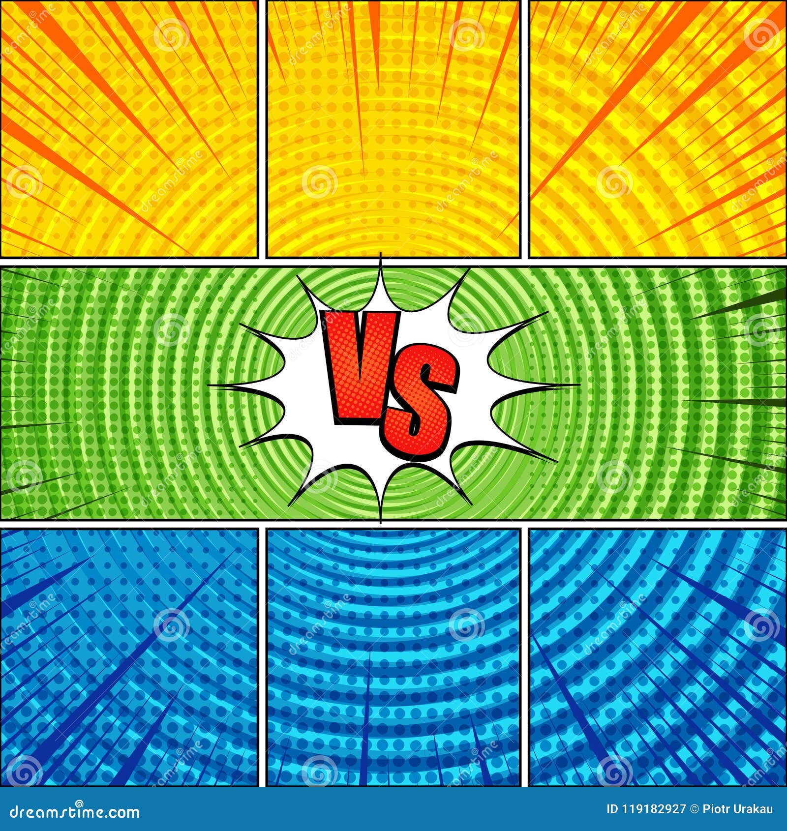 Blue Vs Green Stock Illustrations – 311 Blue Vs Green Stock ...