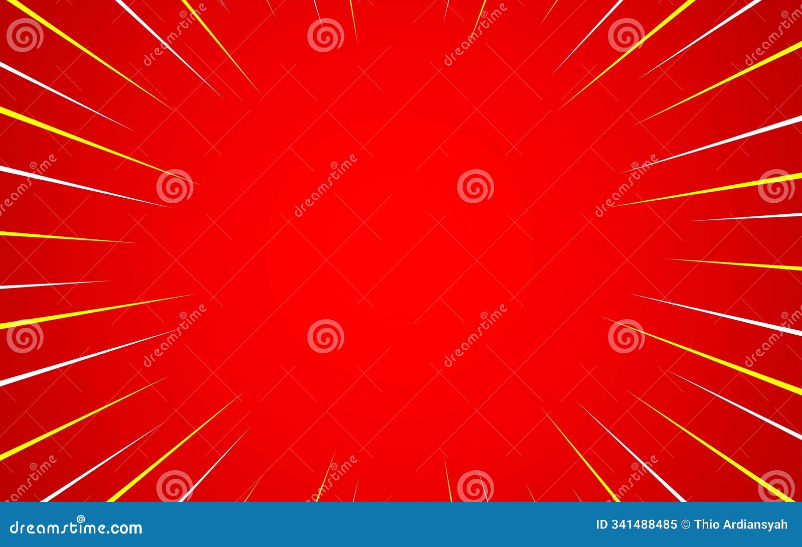 Comic Zoom Lines Motion Background Vector Illustration | CartoonDealer ...