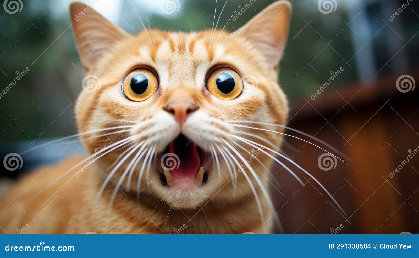 Chuckle Worthy Cat S Funny Expression Stock Illustration - Illustration ...