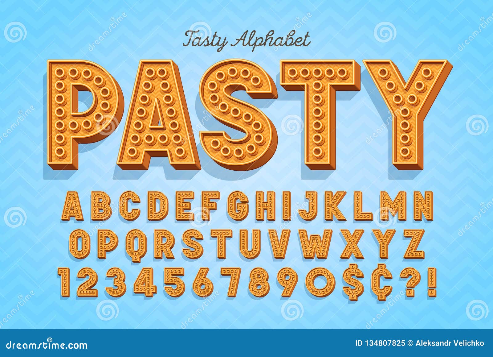 Comical Tasty 3d Display Font Design, Alphabet, Letters Stock Vector ... Comical Tasty 3d Display Font Design, Alphabet, Letters Stock Vector ...
