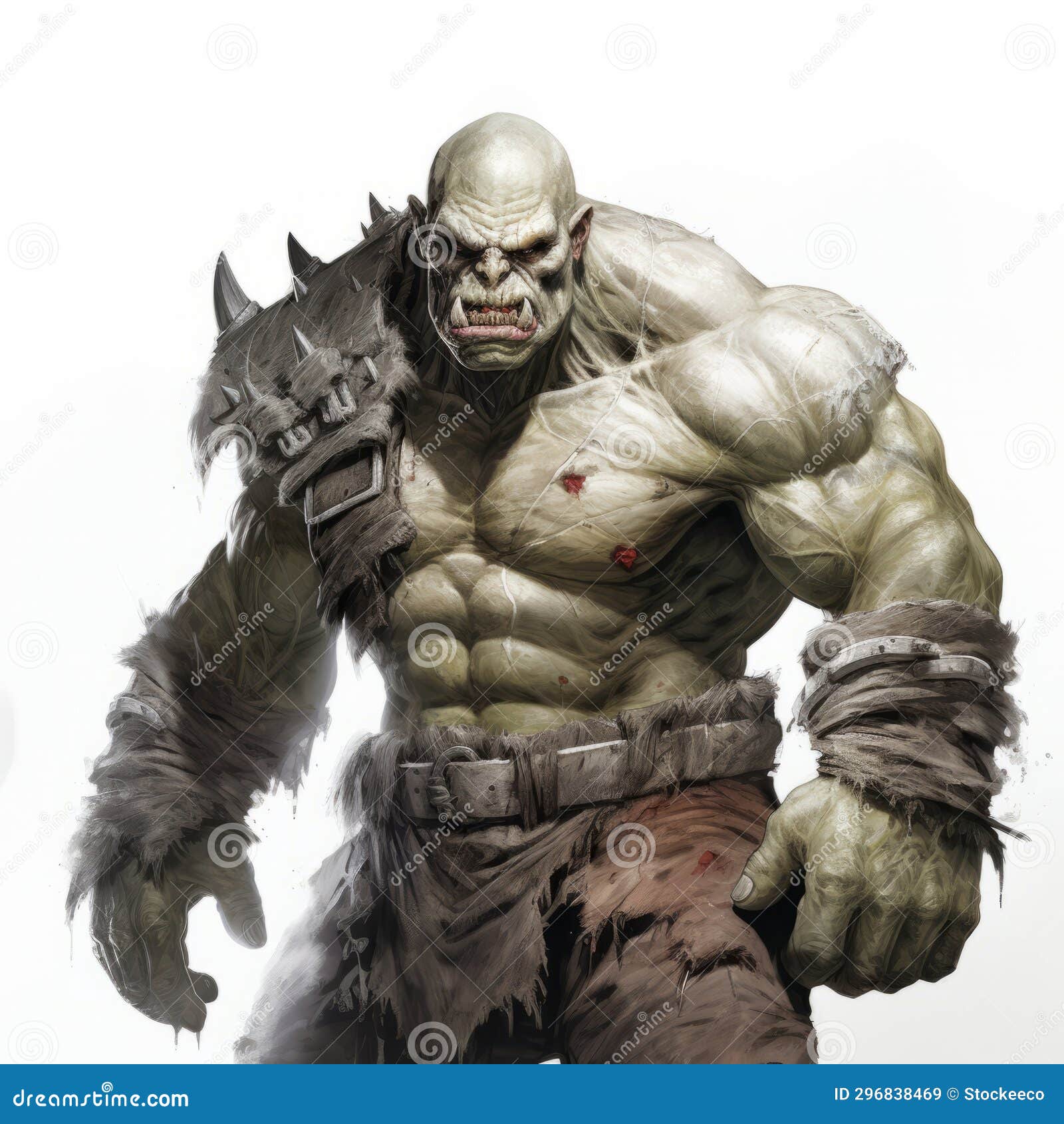 Comiccore Goblin in Armor: Raw Character with Strong Facial Expression ...