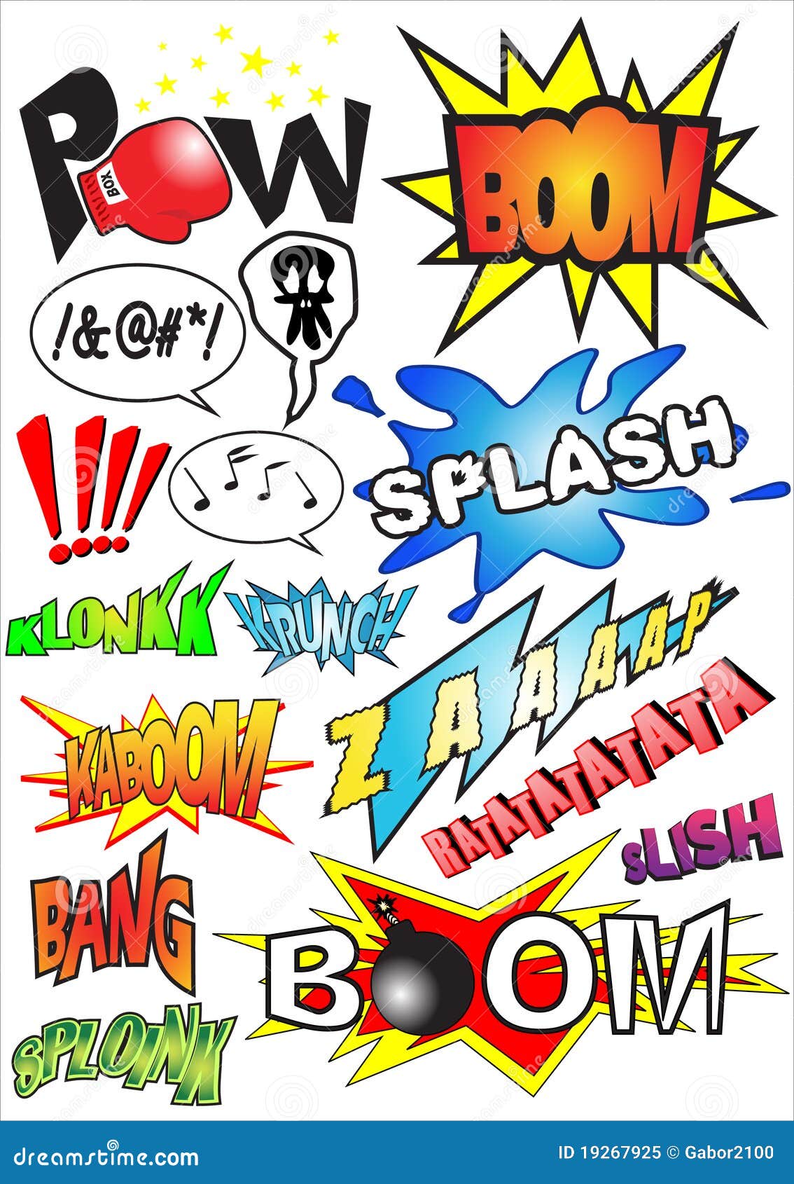 Danger Sounds Cartoon Vector | CartoonDealer.com #82875083