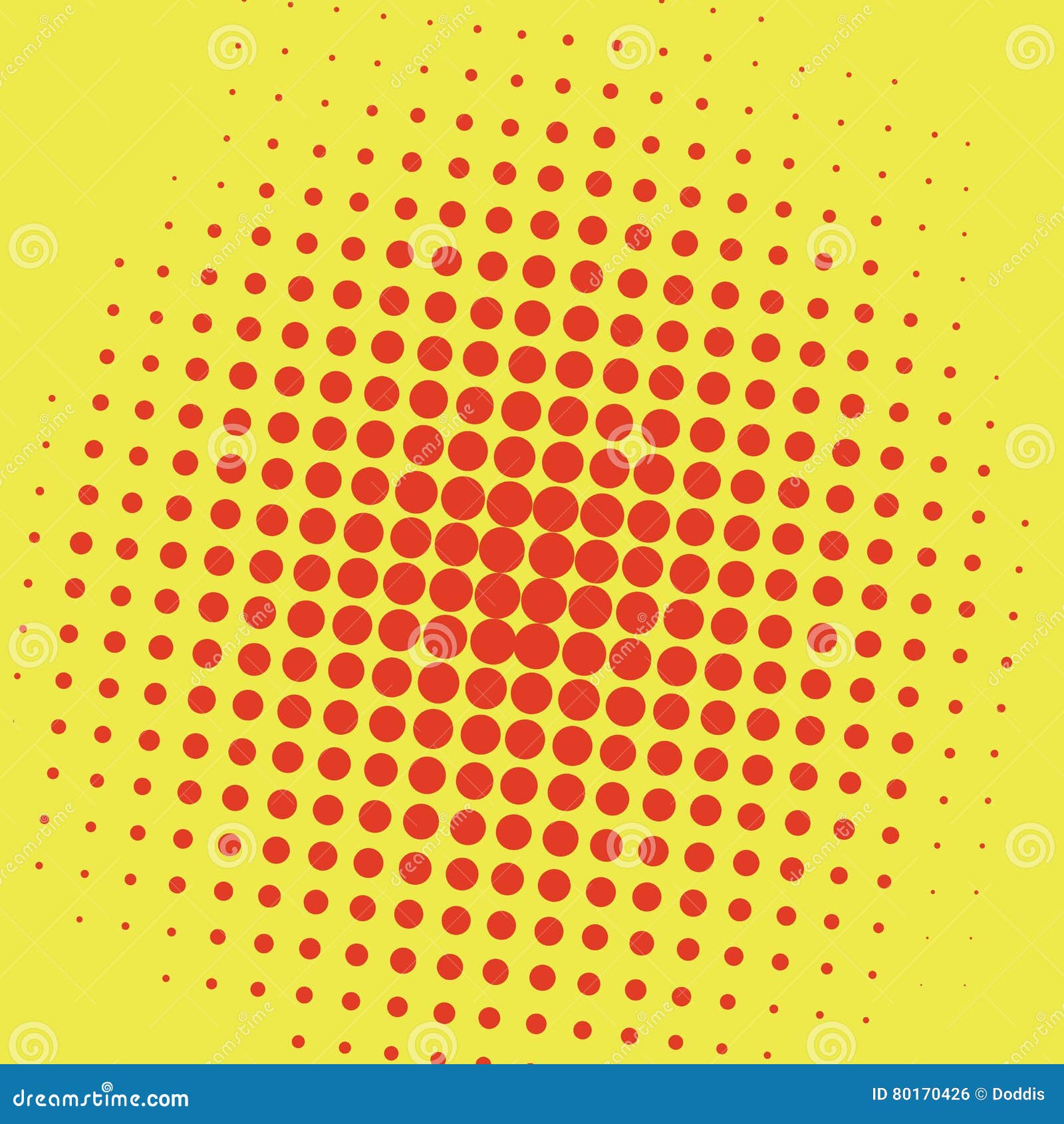 Comics Background Pop Art Dotted Vector Stock Vector - Illustration of ...