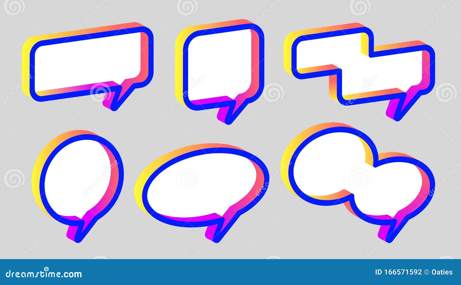 Comics Balloons Dialogue Frames Stock Vector - Illustration of idea ...