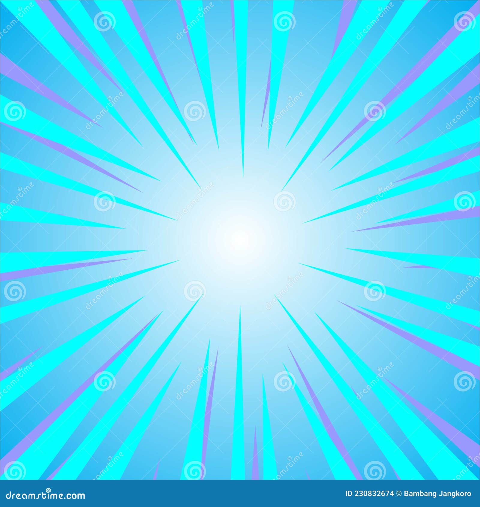 Comics Blue Background with Halftone Corners Stock Vector ...