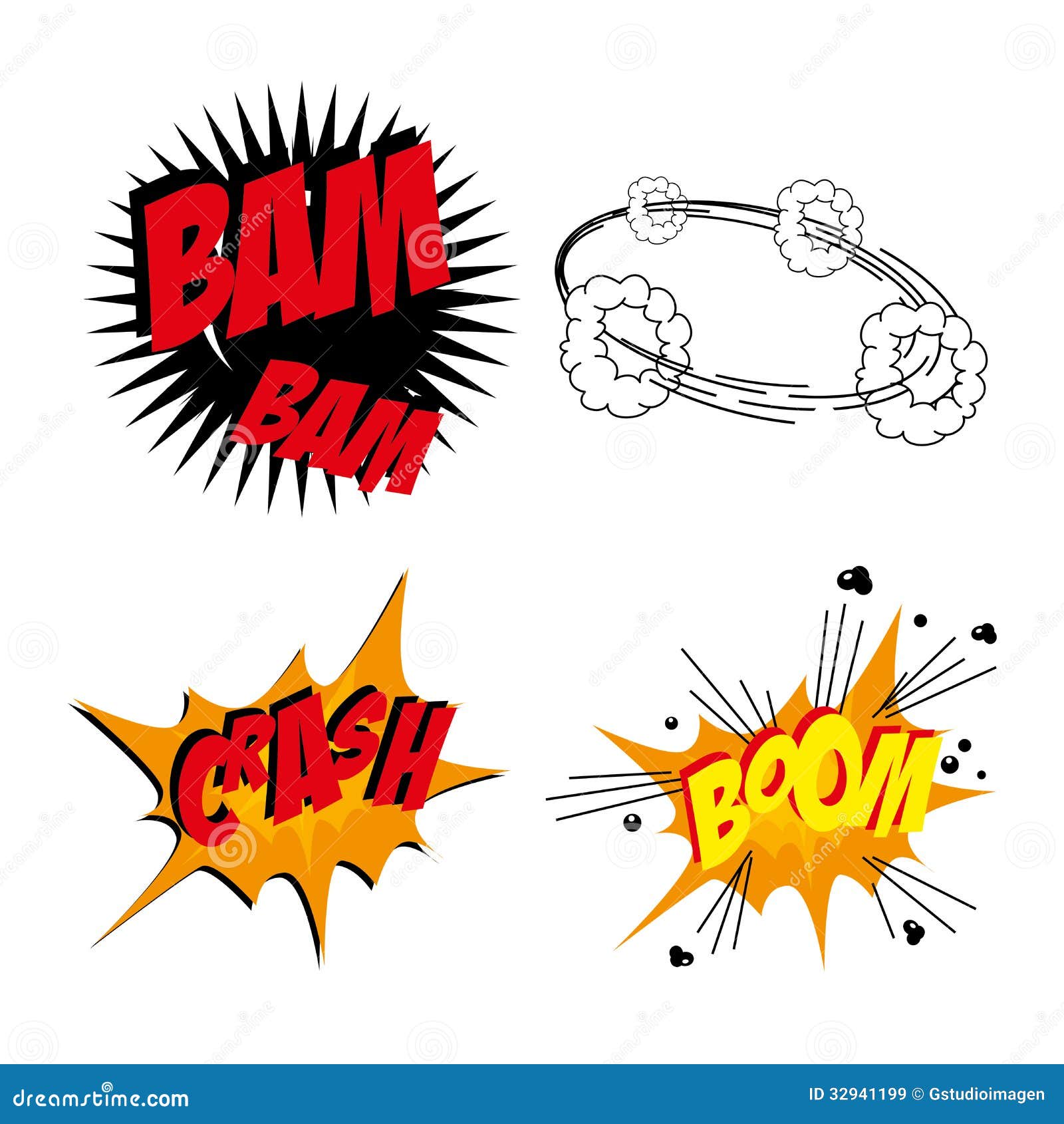 Comics icons stock vector. Illustration of communicate - 32941199