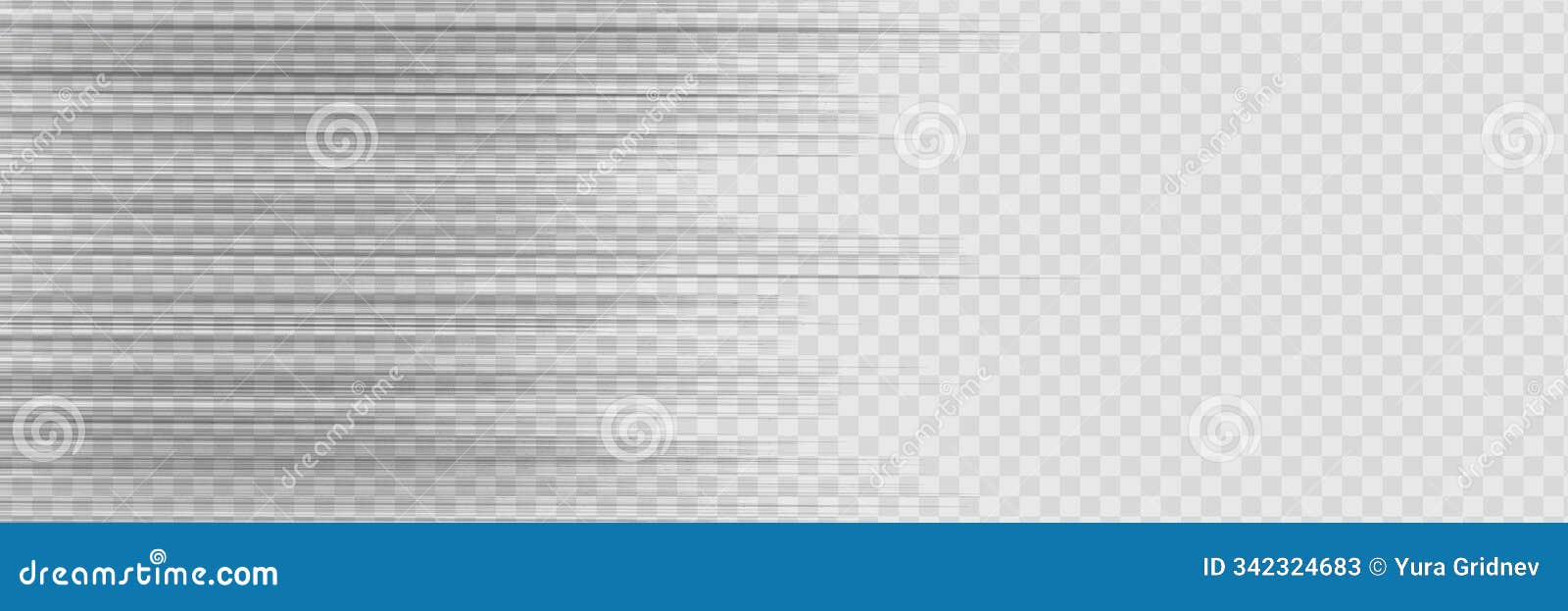 Comics Motion Effect. Vector Speed Lines. Black and White Illustration ...