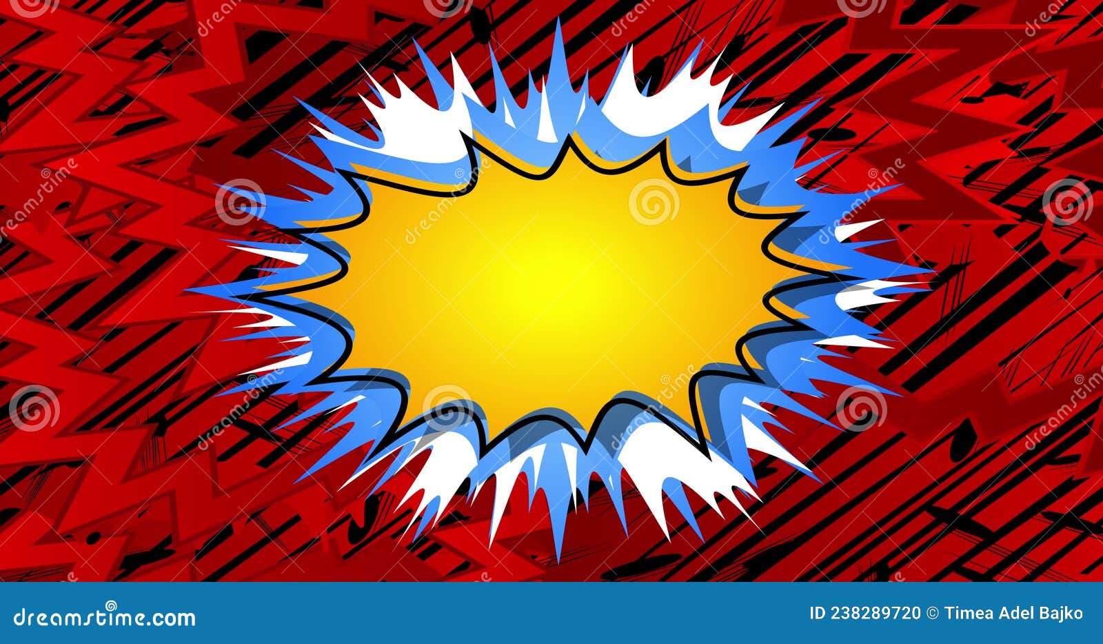 Comics Moving, Changing Elements, Wallpapers. Retro Pop Art Style ...