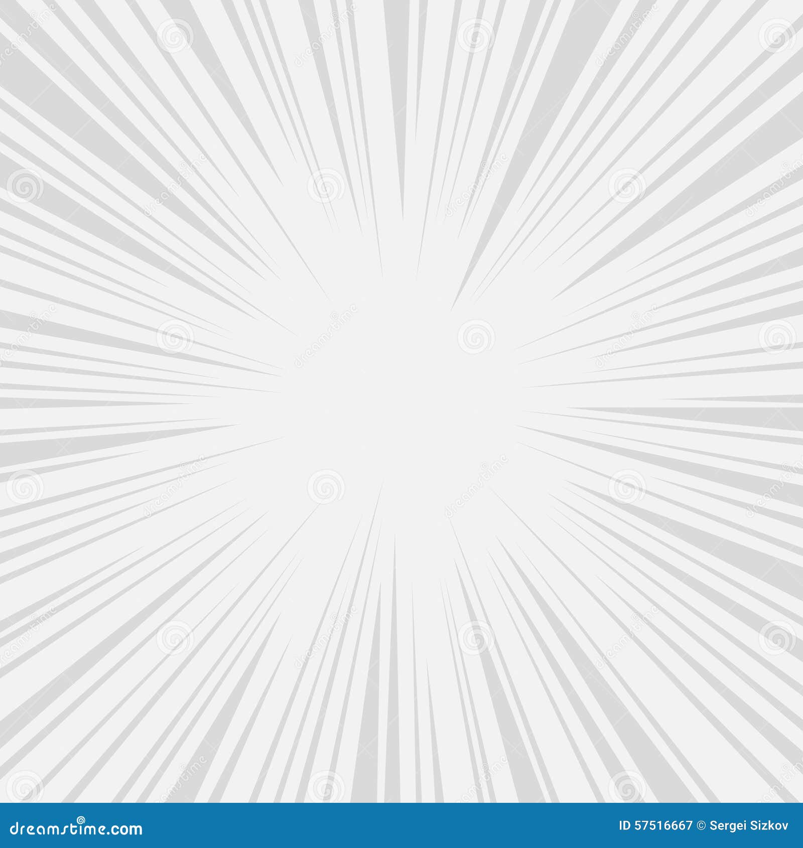 Comics Radial Speed Lines Graphic Effects. Vector Stock Vector ...