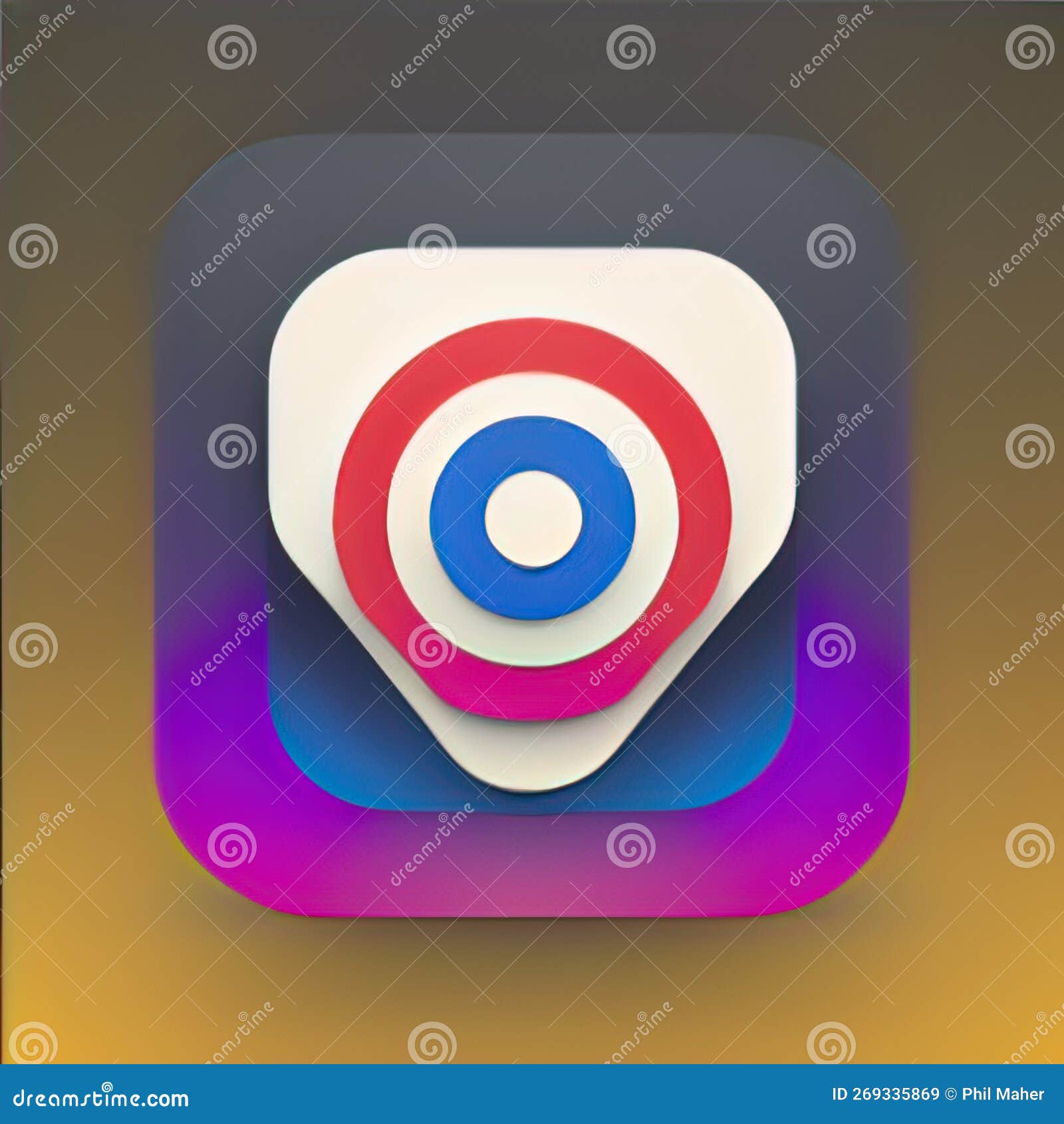 Comics Software App Style Icon. Generative AI. Stock Illustration ...