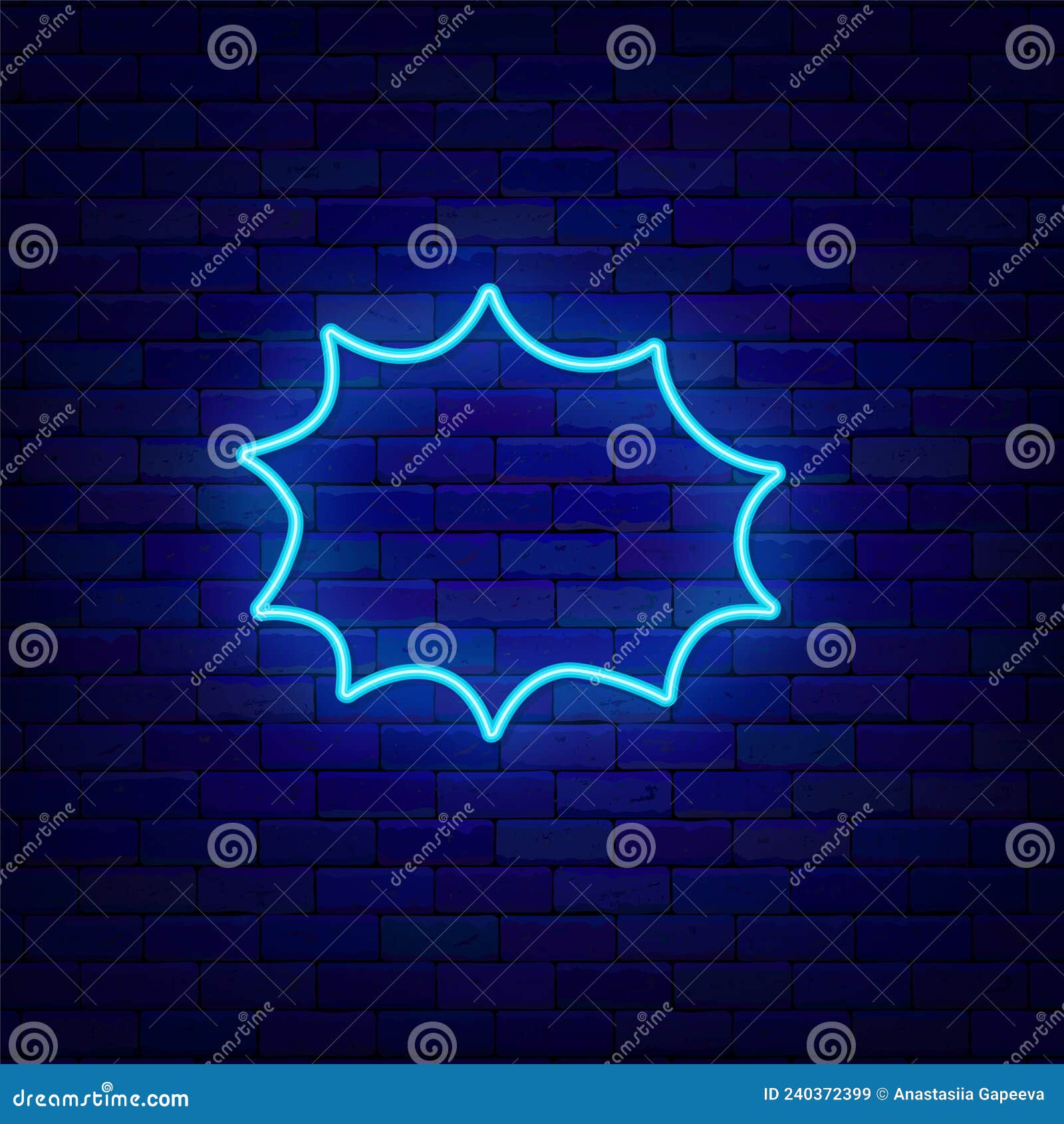 Neon Pop Art Comics Gradient Radial Background Cartoon Vector ...