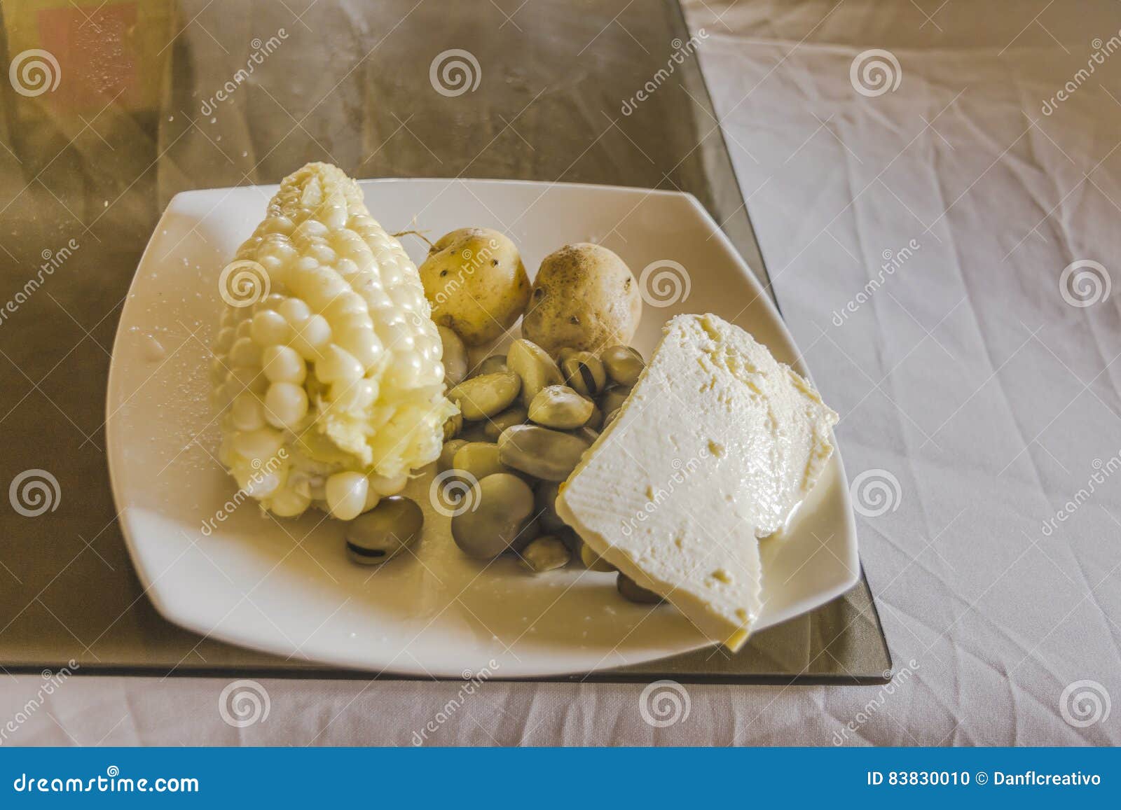 Comida Andina Del Ecuadorian Tradicional Foto de archivo - Imagen de ...