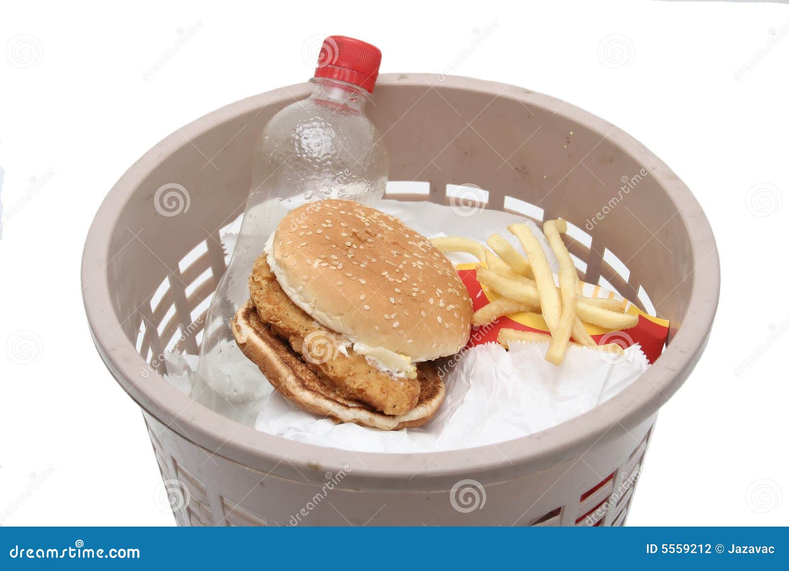 Comida basura foto de archivo. Imagen de cebadura, comida - 5559212