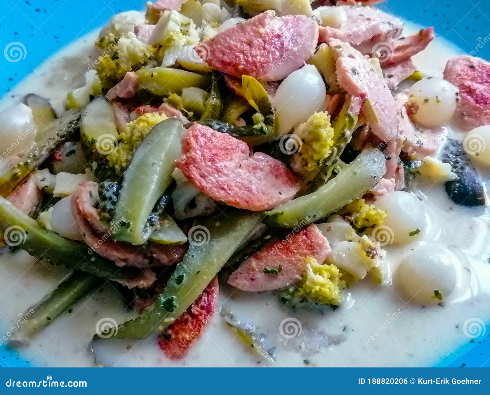 Comida Casera Saludable Y Sabrosa Foto de archivo - Imagen de ensalada ...