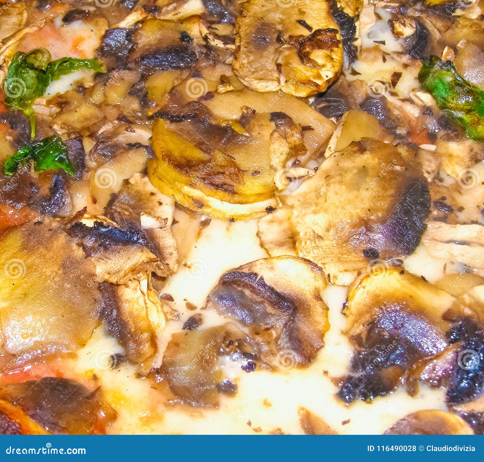 Comida De La Pizza De La Seta Foto de archivo - Imagen de comer, cocina ...