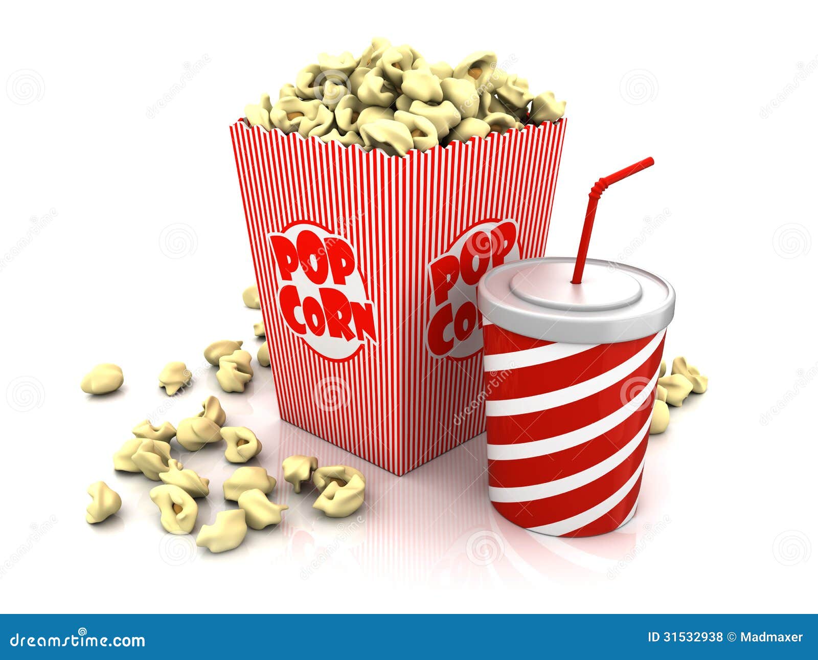 Comida del cine stock de ilustración. Ilustración de fondo - 31532938