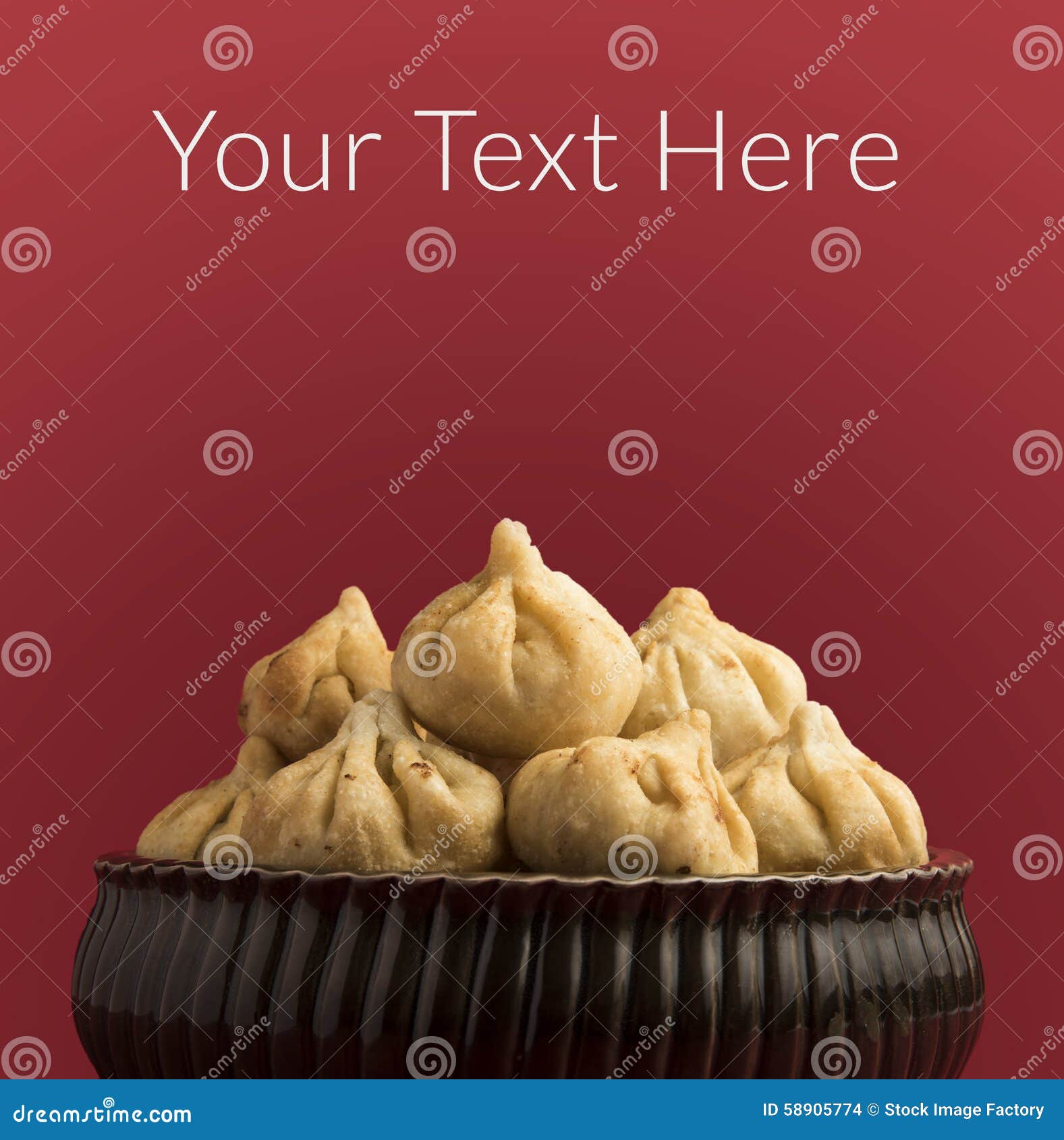 Comida Del Festival De Maharashtrian, Modak Foto de archivo - Imagen de ...