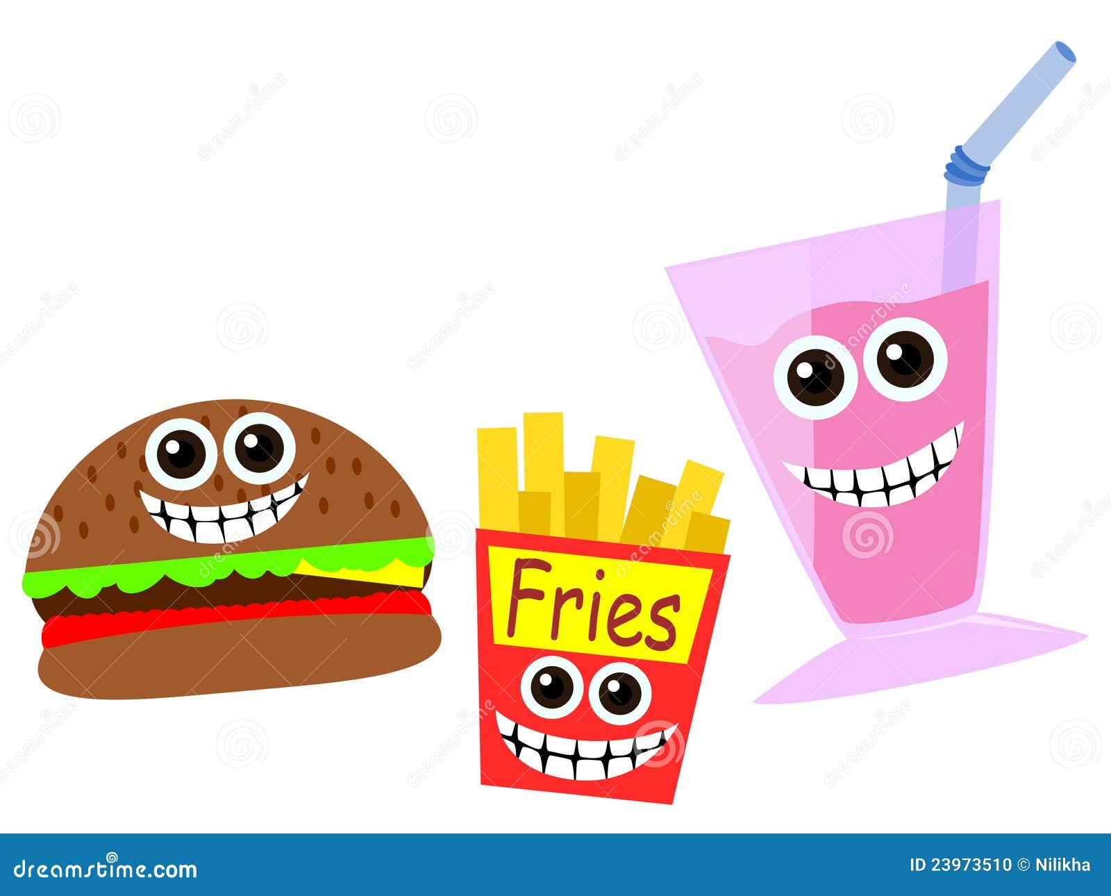 Comida feliz stock de ilustración. Ilustración de bocado - 23973510